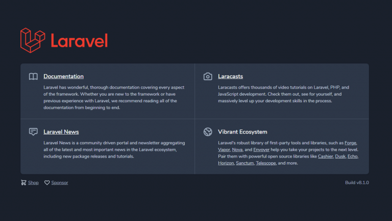Laravel 8 - Como Instalarlo en nuestra maquina? - Latirus